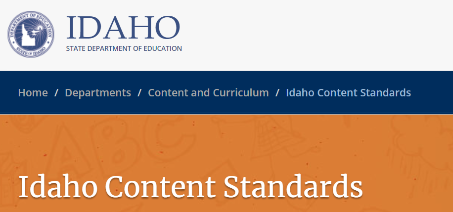 Idaho Academic Content Standards – Parent Advocates of Treasure Valley ...
